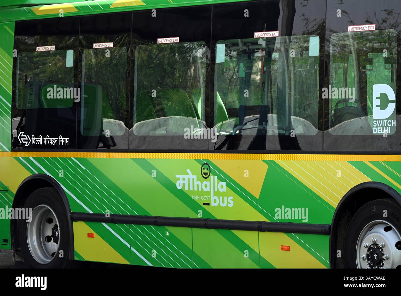 New Delhi, India. 22nd Apr, 2025. NEW DELHI, INDIA - APRIL 22: A fleet ...