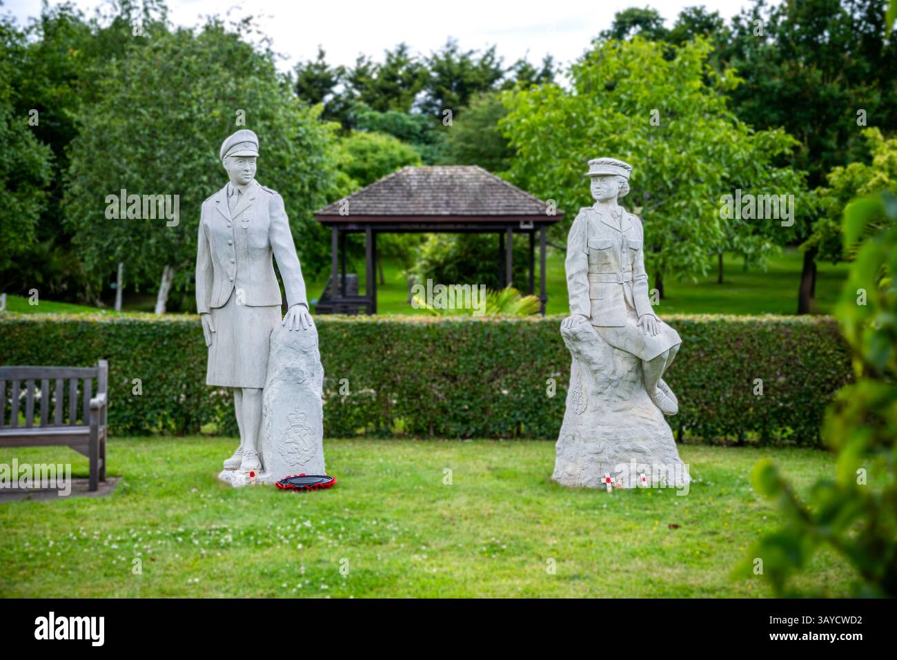 Woman's Royal Army Corps (WRAC) Memorial, National Memorial Arboretum ...