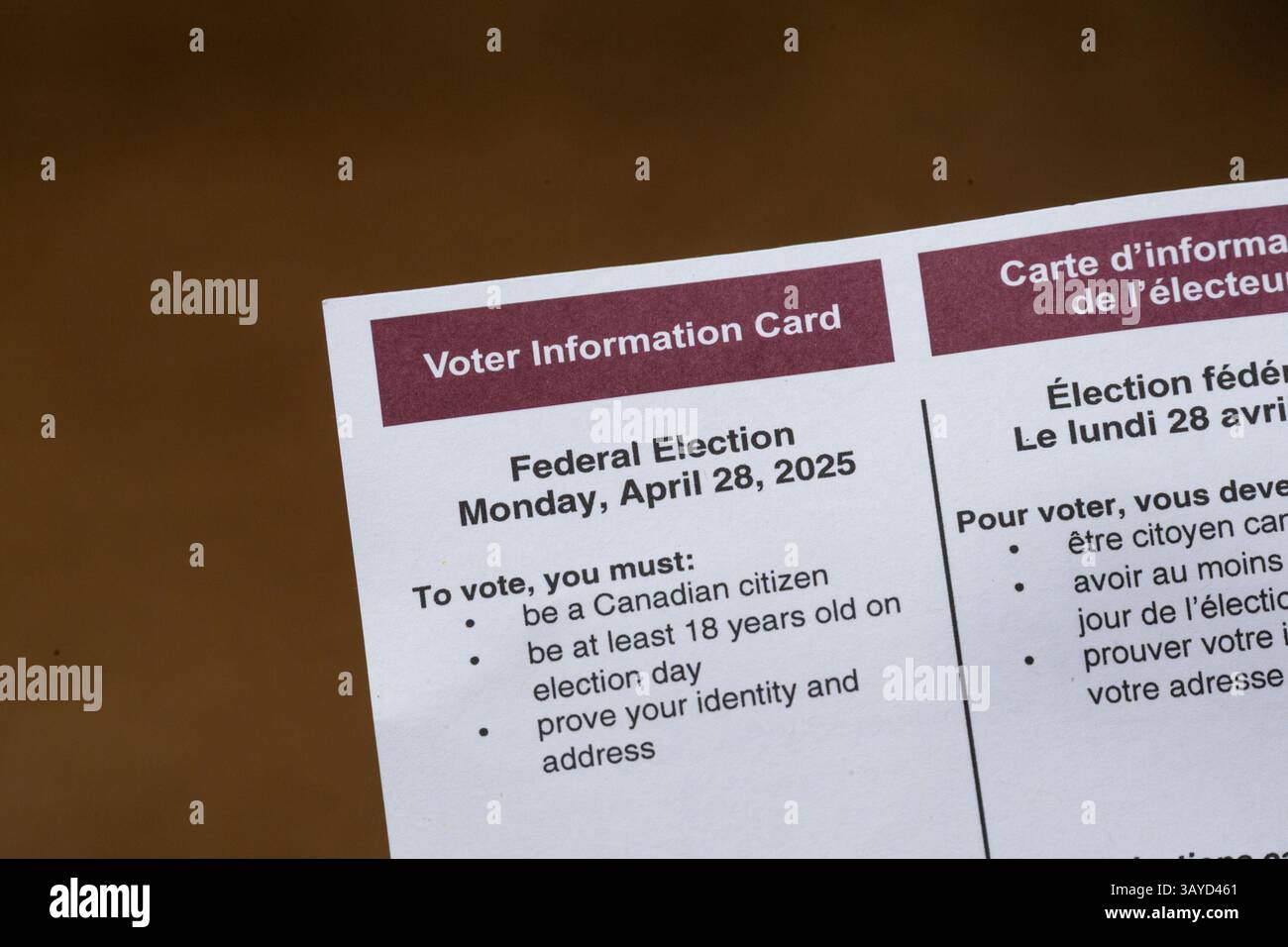 April 19, 2025, Milton, Ontario, Canada: Election signs seen ahead of ...