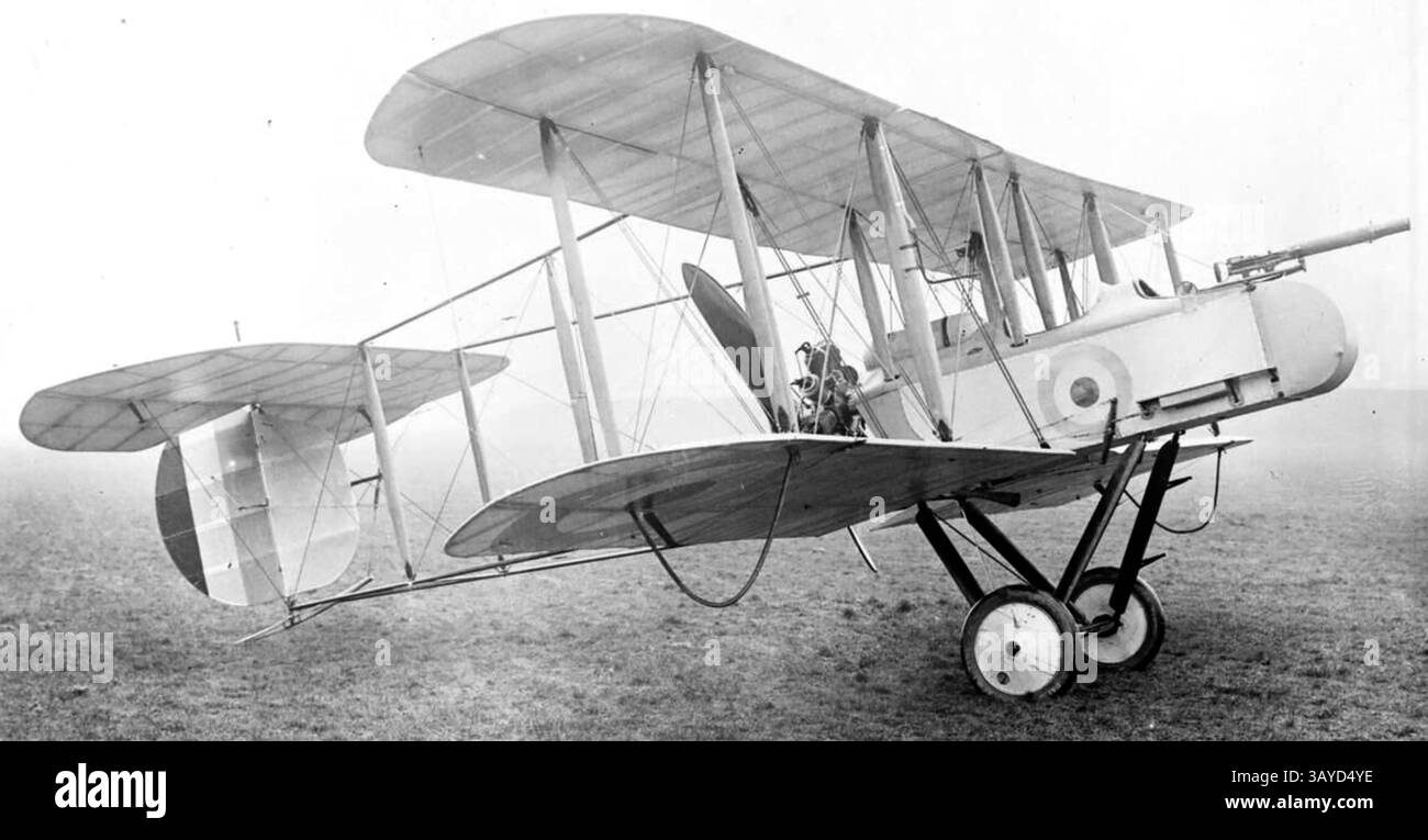 VICKERS FB5 fighter in 1915 Stock Photo - Alamy