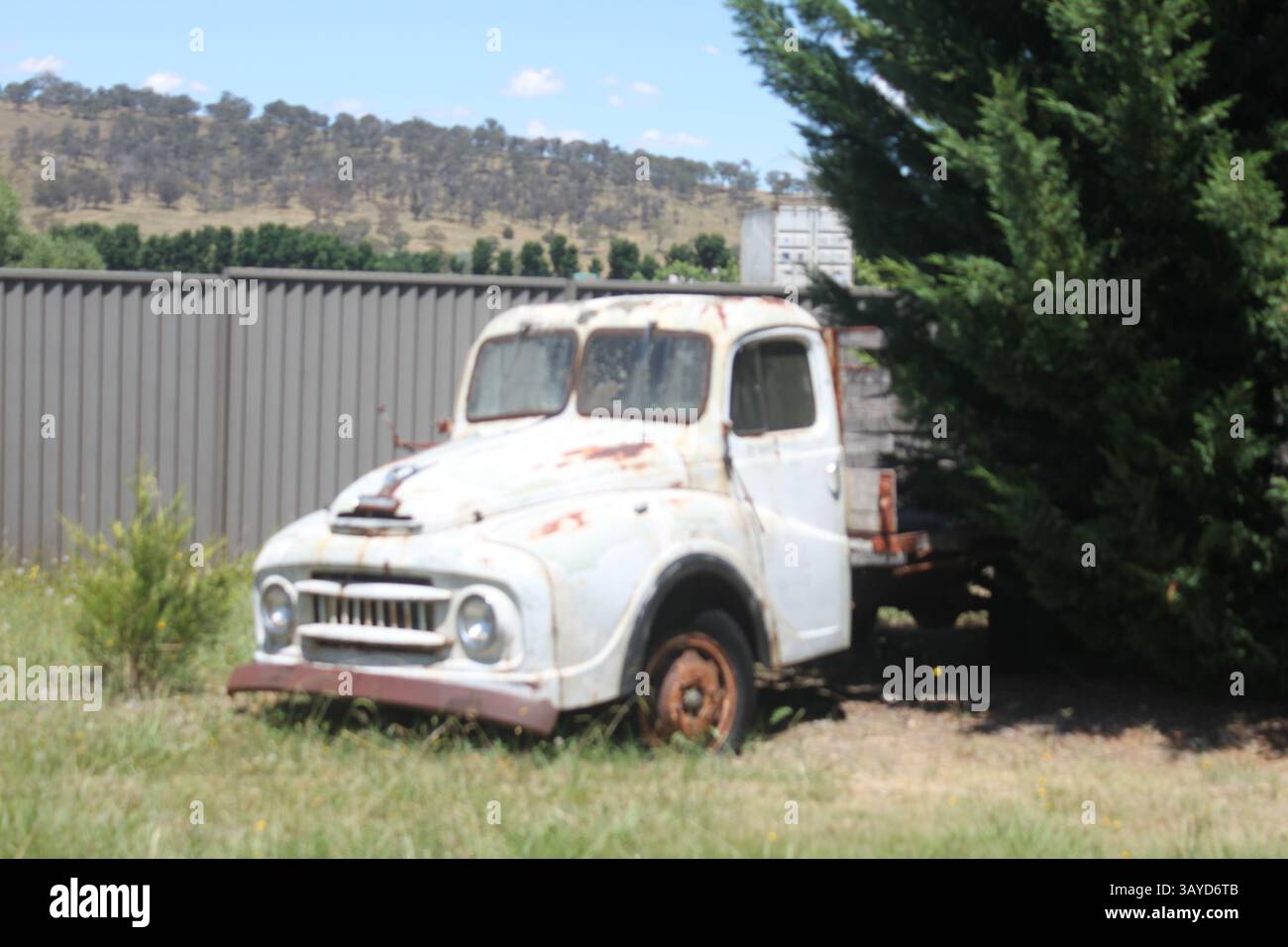 Old Classic Australian trucks Stock Photo - Alamy