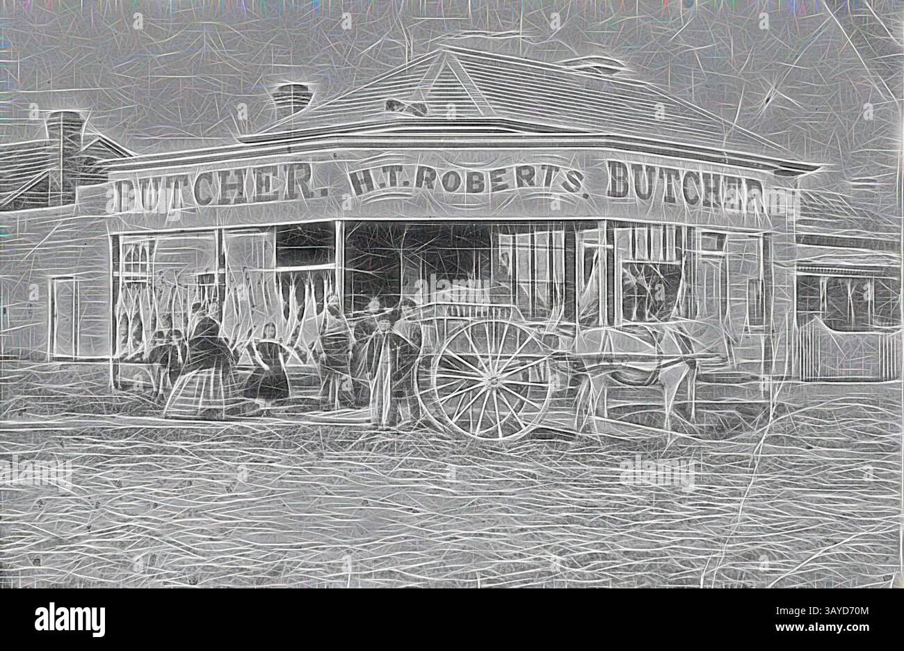 Horse butcher hi-res stock photography and images - Alamy