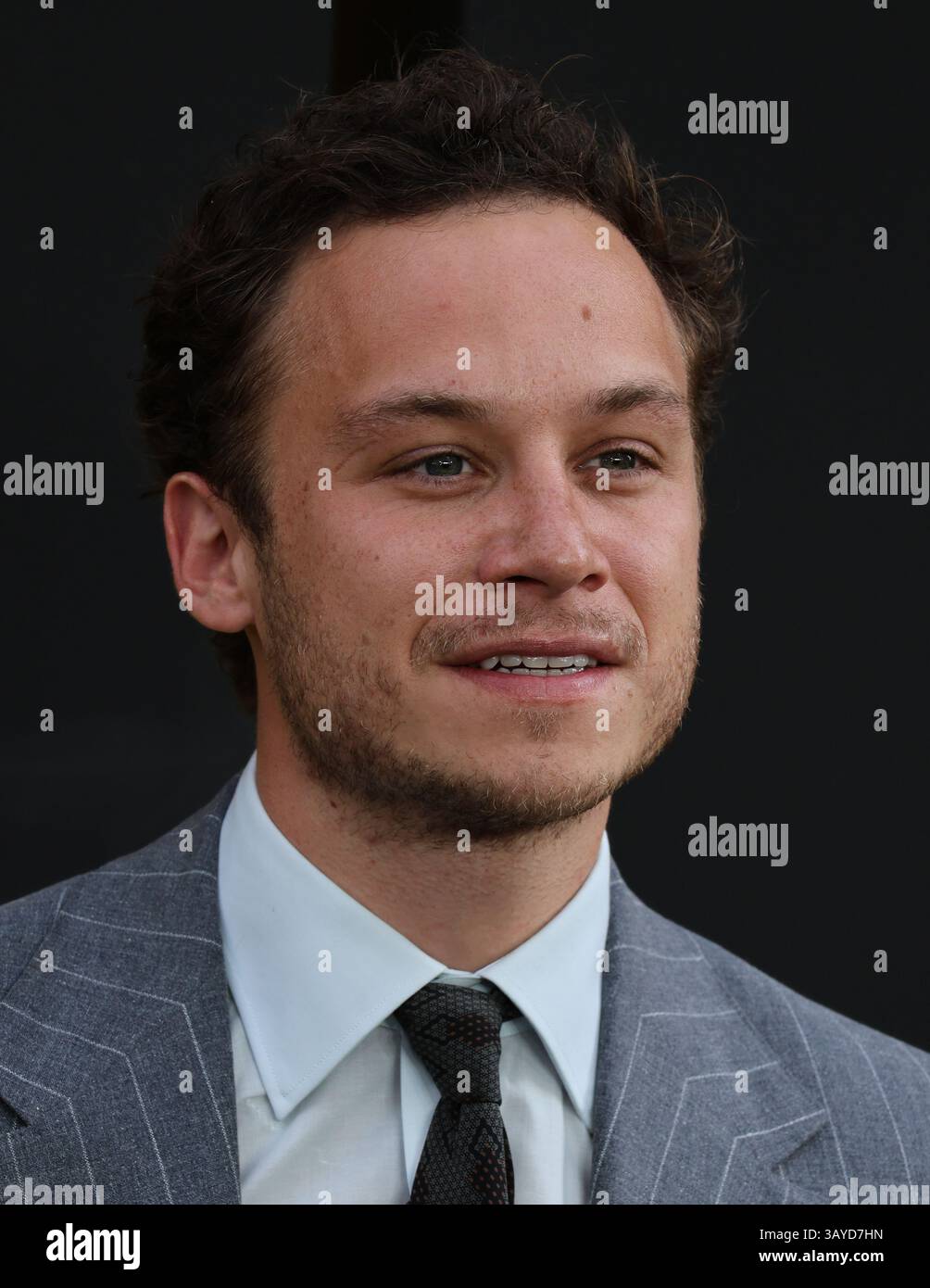 London, UK. 22nd Apr, 2025. LONDON, ENGLAND - APRIL 22 2025: Finn Cole ...