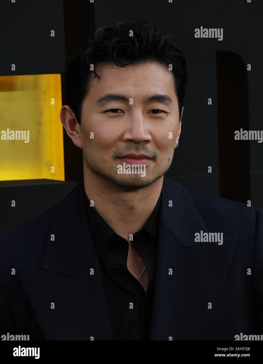 London, UK. 22nd Apr, 2025. LONDON, ENGLAND - APRIL 22 2025: Simu Liu ...