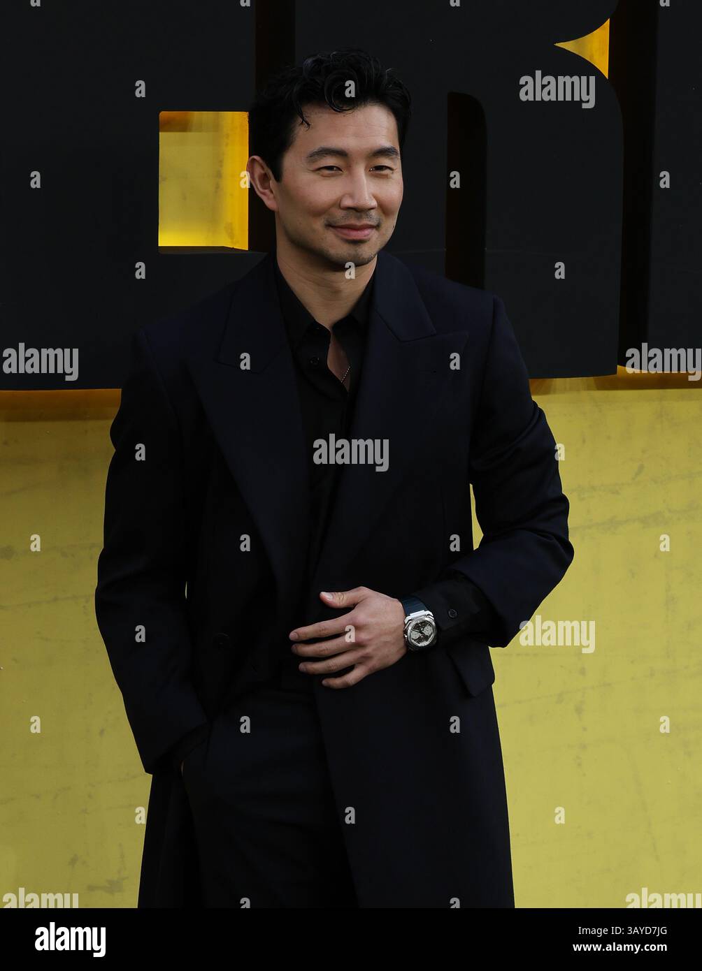 London, UK. 22nd Apr, 2025. LONDON, ENGLAND - APRIL 22 2025: Simu Liu ...