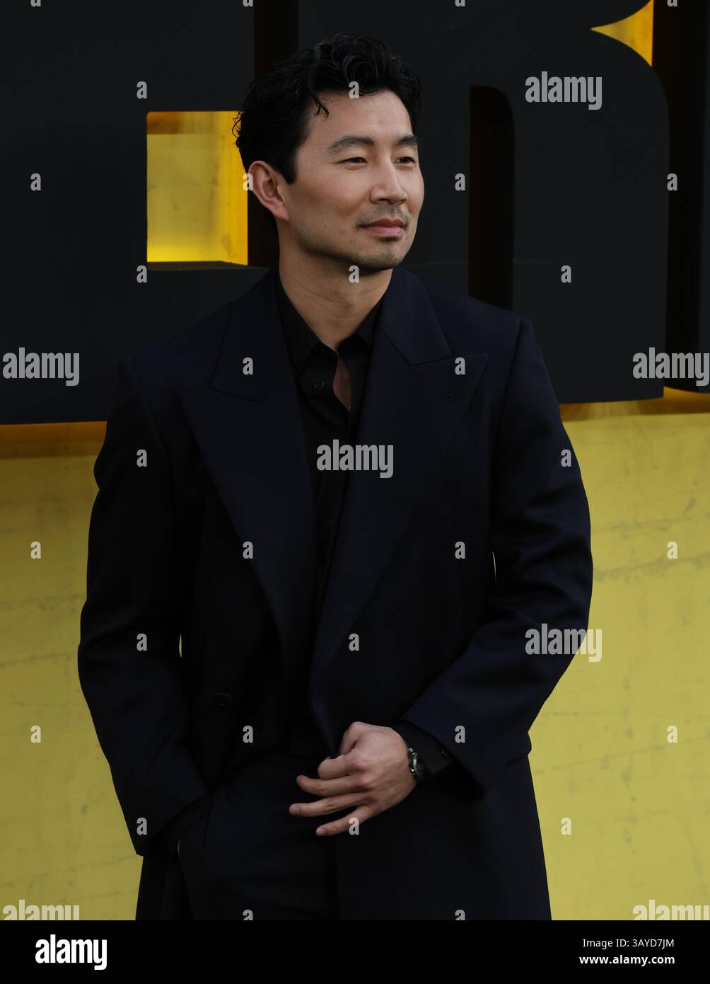 London, UK. 22nd Apr, 2025. LONDON, ENGLAND - APRIL 22 2025: Simu Liu ...