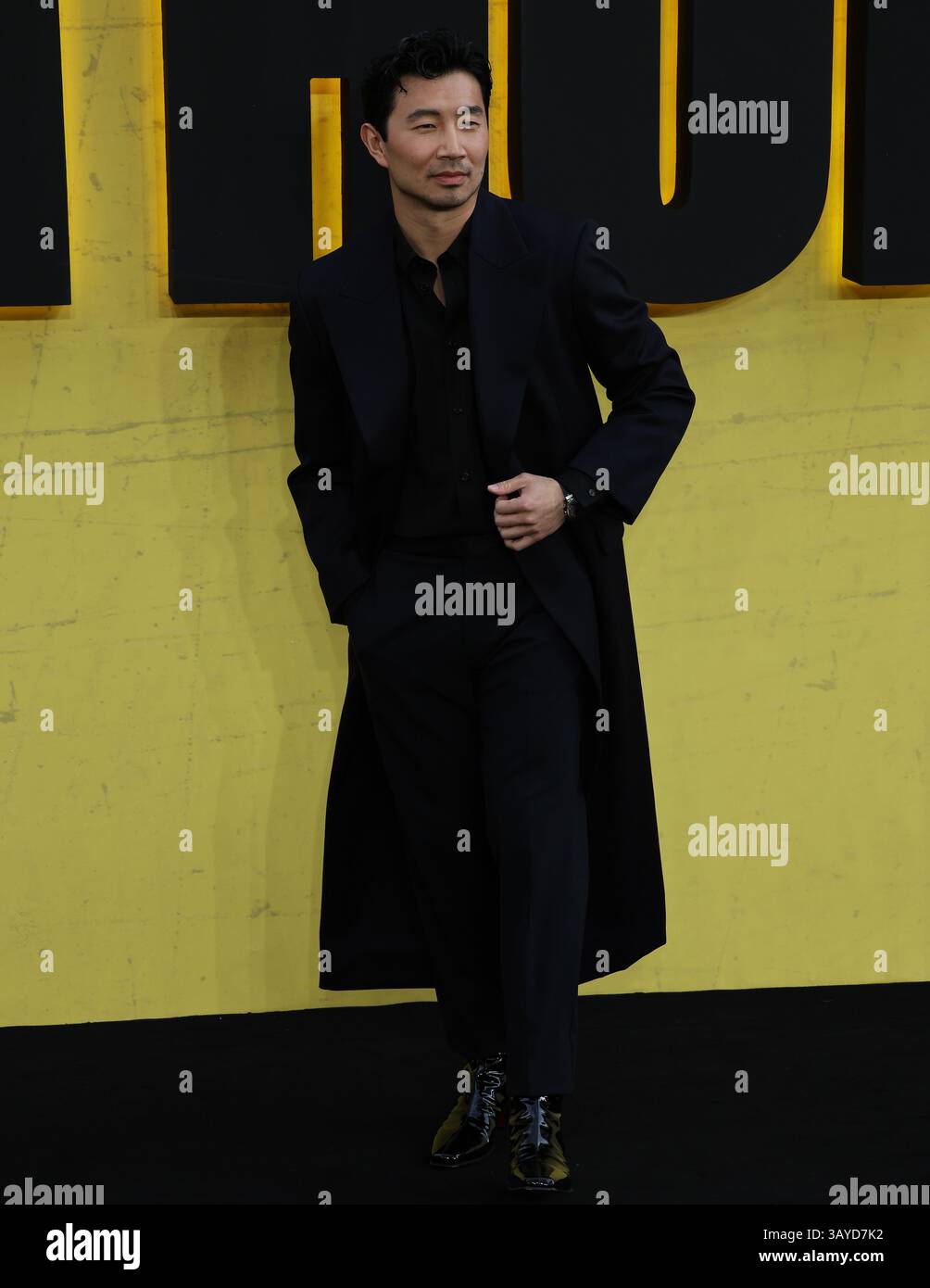 London, UK. 22nd Apr, 2025. LONDON, ENGLAND - APRIL 22 2025: Simu Liu ...