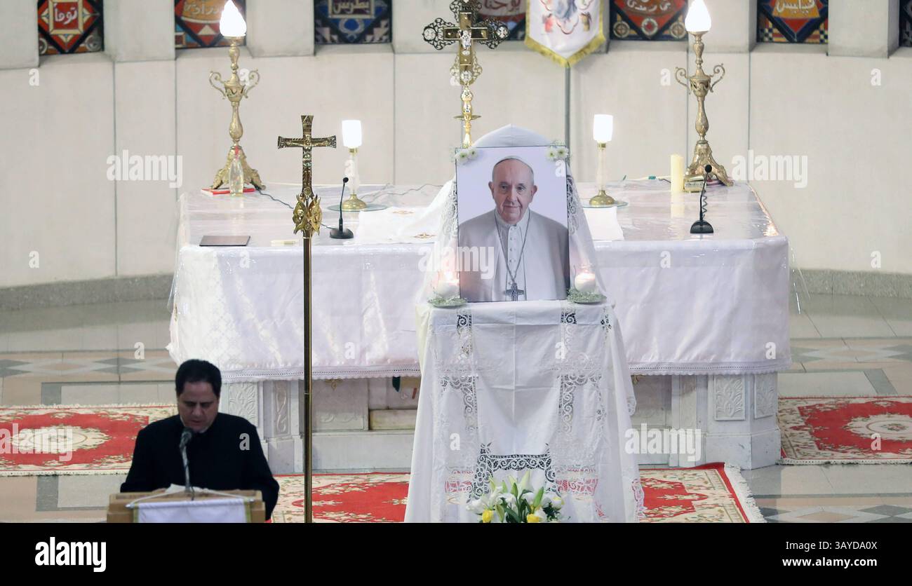 Reactions to Pope Francis death in Egypt Egyptian Coptic Catholics ...
