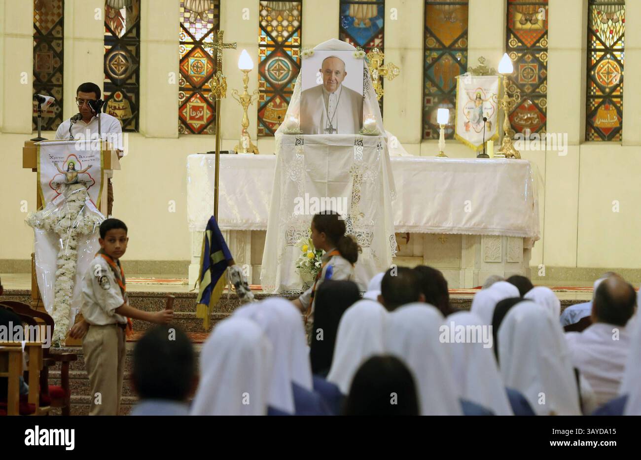Reactions to Pope Francis death in Egypt Egyptian Coptic Catholics ...