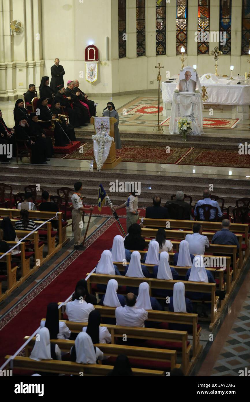 Reactions to Pope Francis death in Egypt Egyptian Coptic Catholics ...