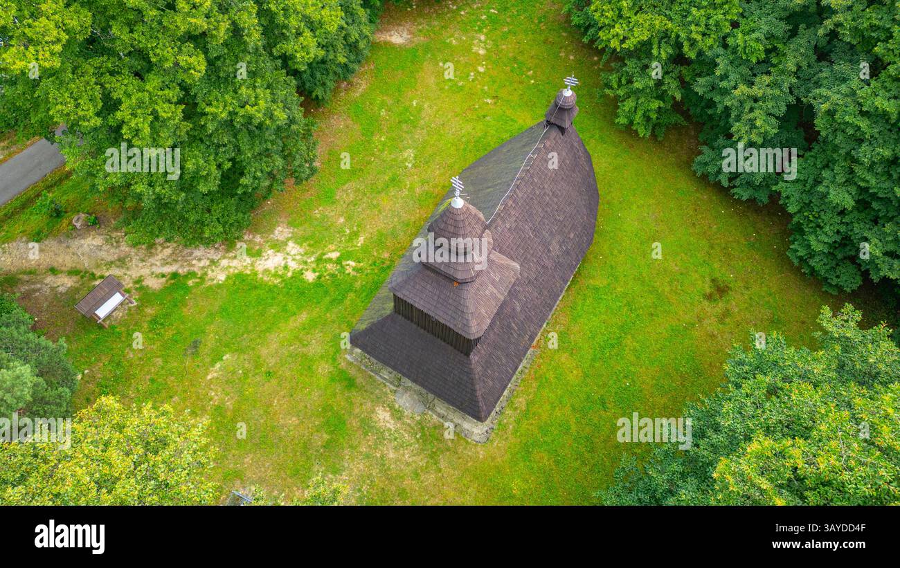 Church of St. Nicolas in Ruska Bystra, Slovakia.IMAGE Stock Photo - Alamy