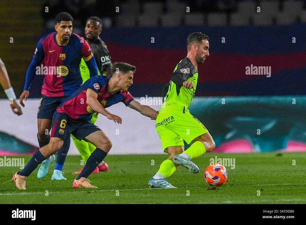 Spanish La Liga EA Sports soccer match between FC Barcelona and ...