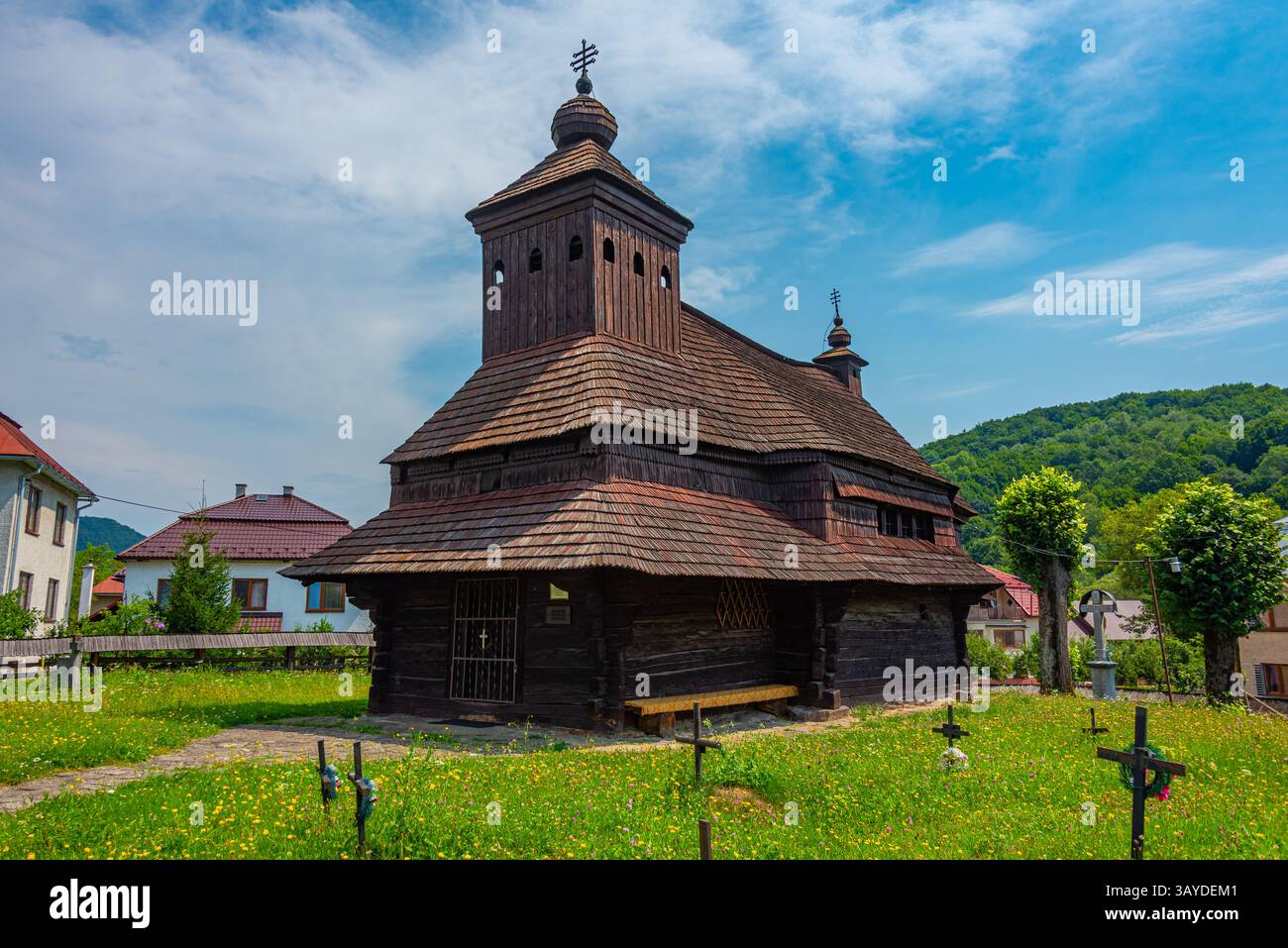 Wooden Orthodox Church of St. Archangel Michael at Ulicske Krive ...