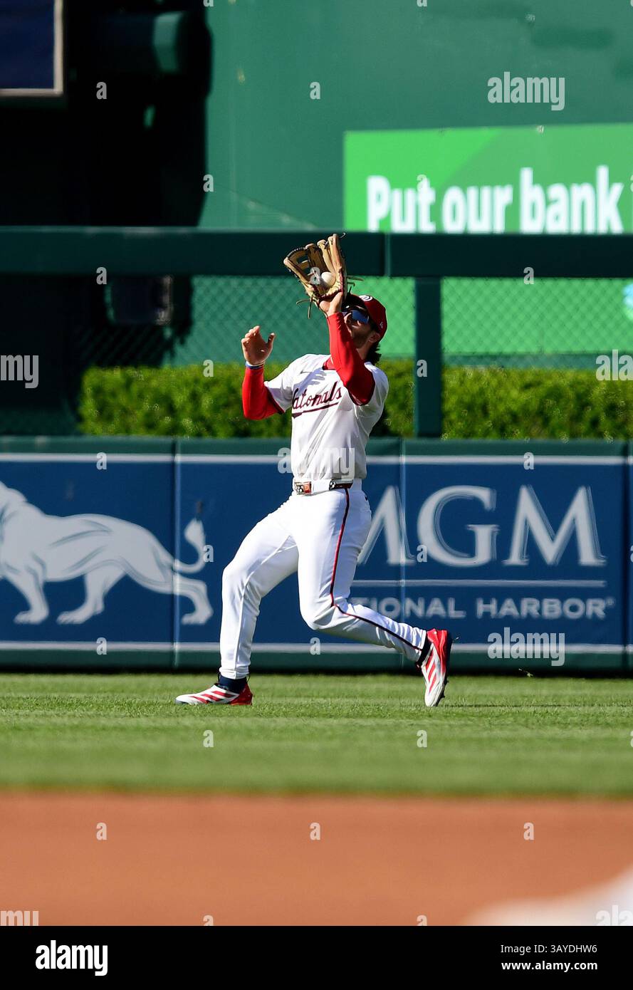 WASHINGTON, DC - APRIL 09: Nationals center fielder Dylan Crews (3 ...