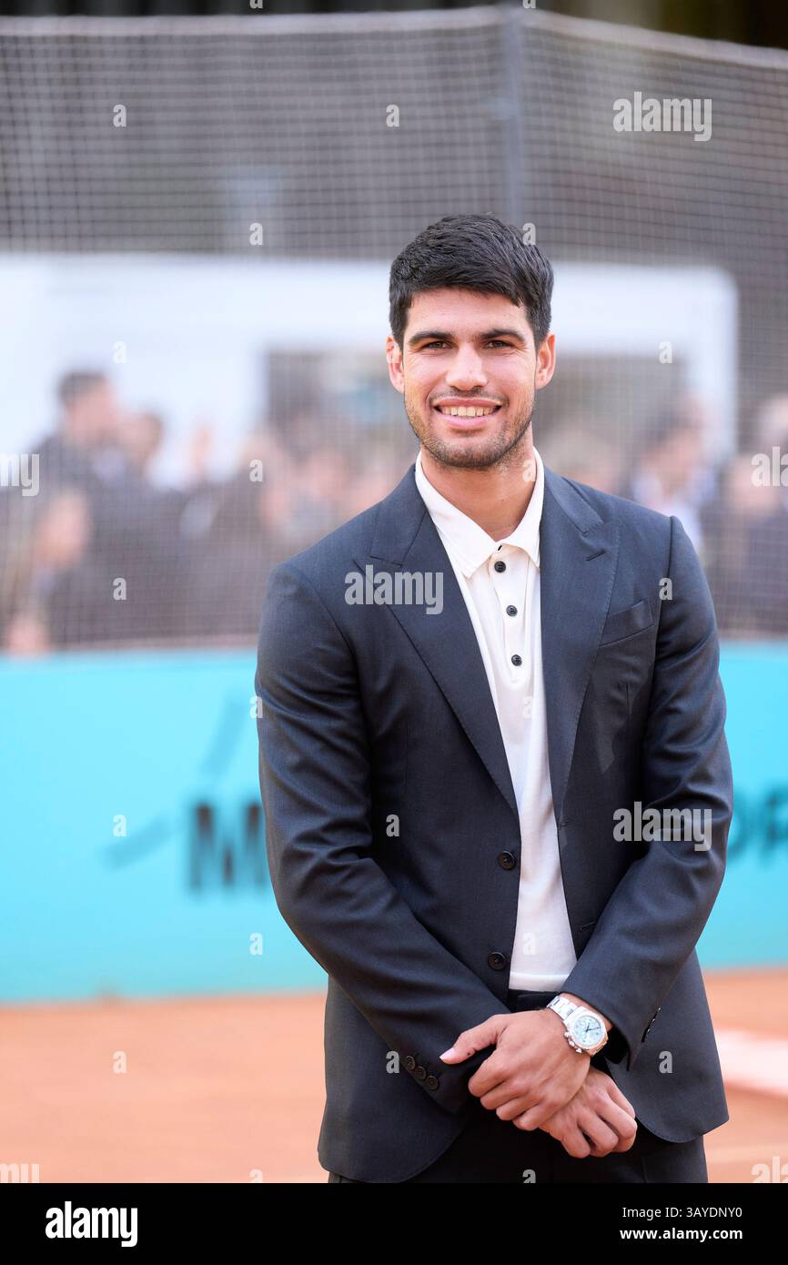 Madrid. Spain. 20250422, Carlos Alcaraz attends Carlos Alcaraz: A mi manera' Premiere at Torre ...