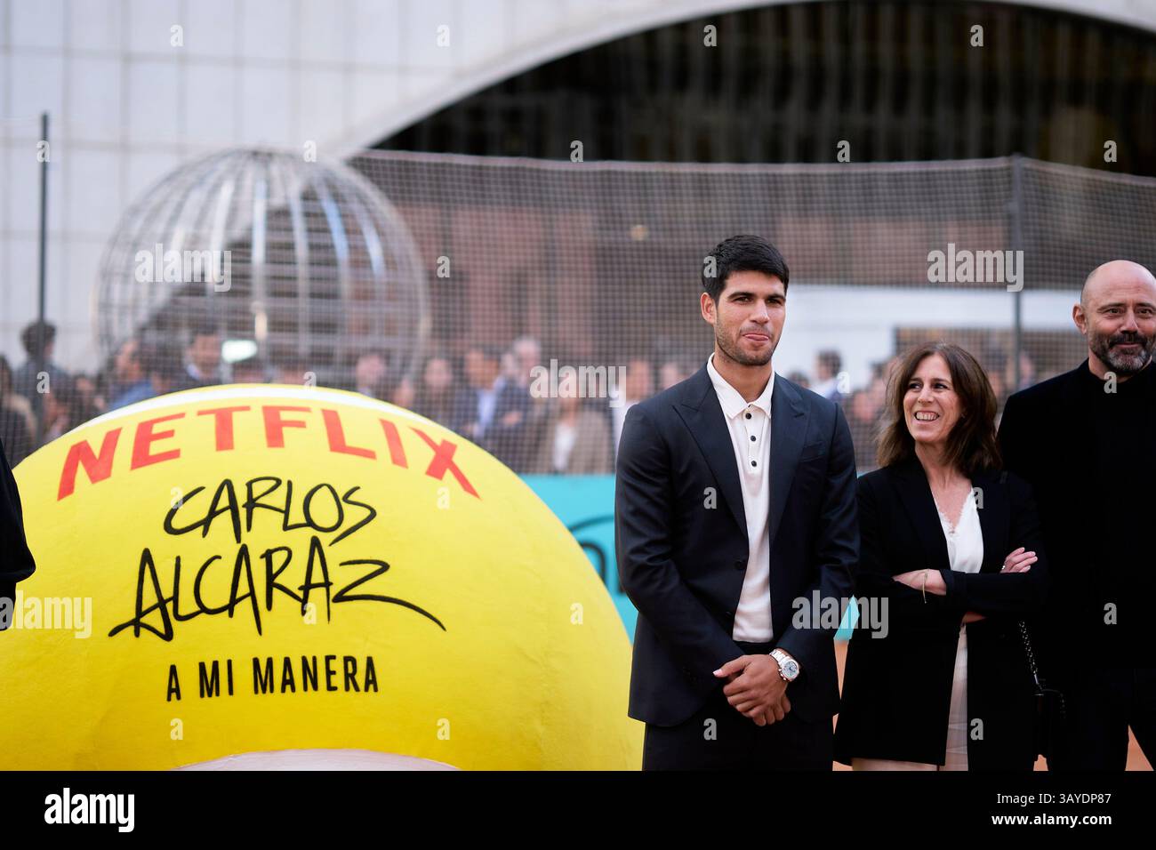 Madrid. Spain. 20250422, Carlos Alcaraz attends Carlos Alcaraz: A mi ...