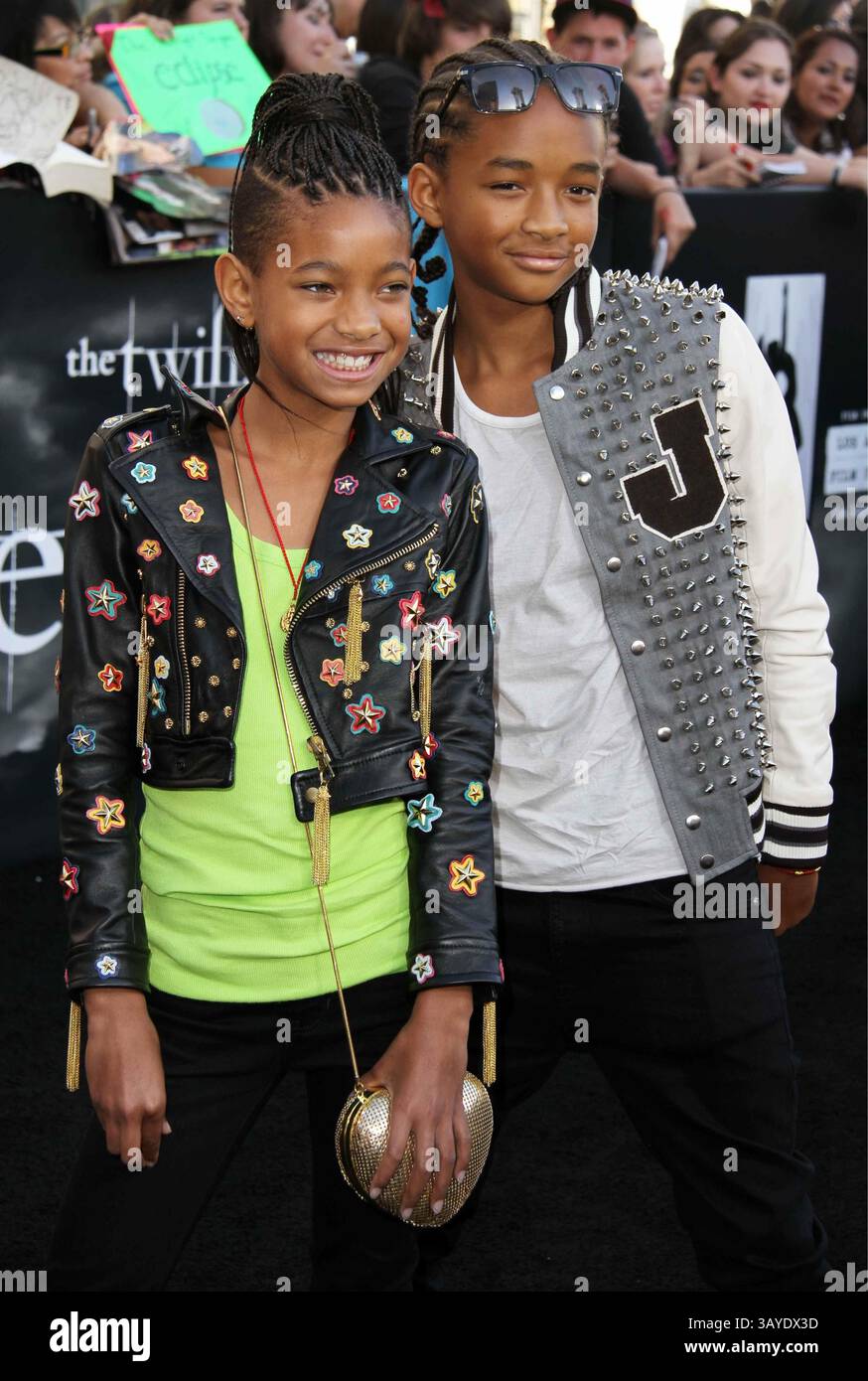 Jun 24, 2010 - Los Angeles, California, U.S. - JADEN, right, and sister ...