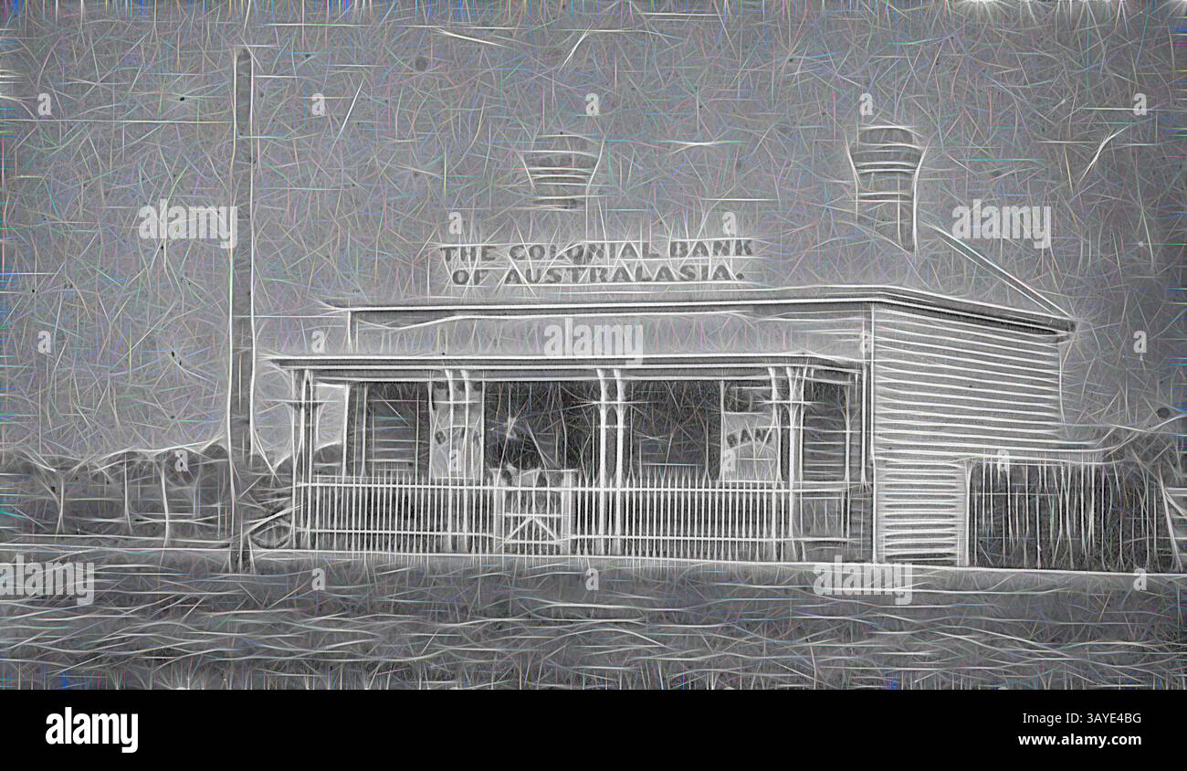 Negative colonial bank of australasia hi-res stock photography and ...