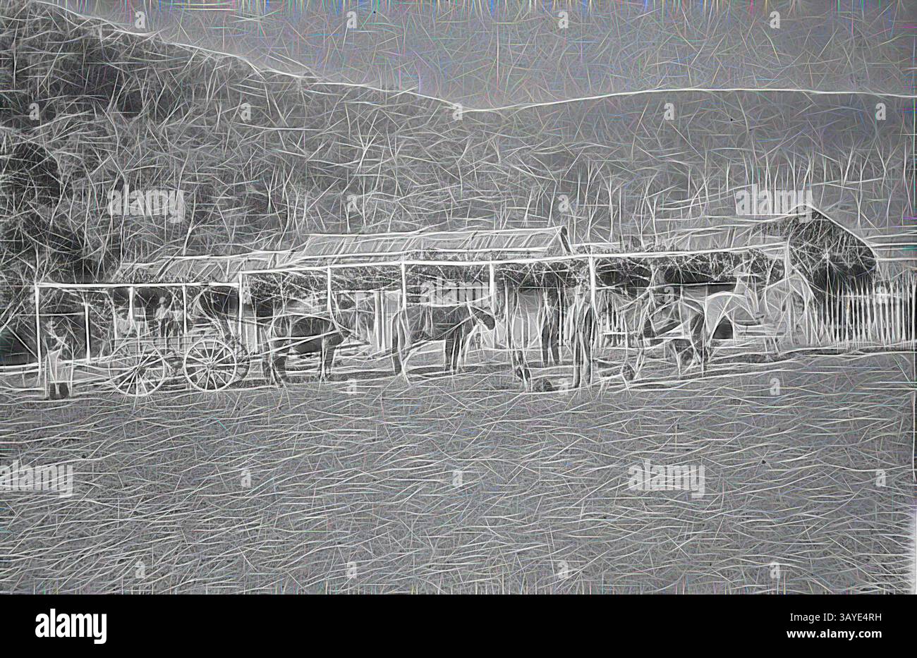 Rustic stable interior hi-res stock photography and images - Alamy