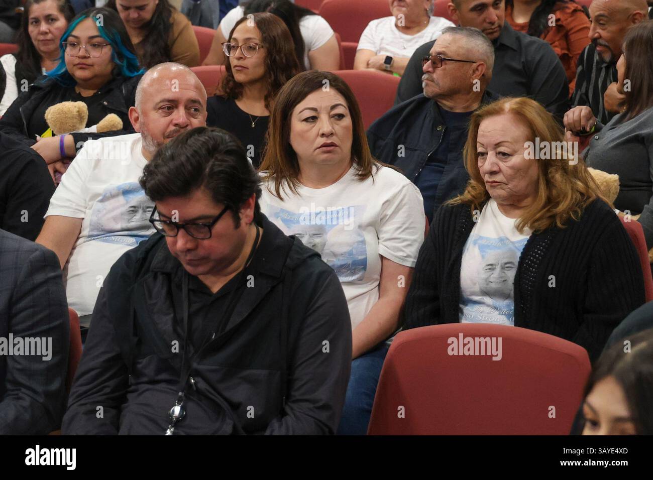 Yolanda Tinajero, right, whose brother Arturo Benavides was killed in ...