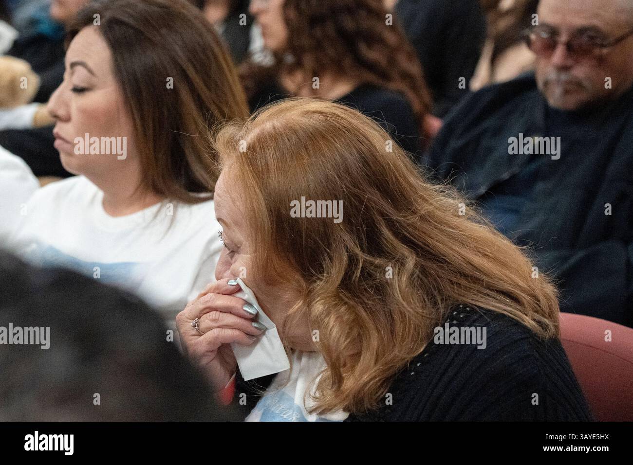 Yolanda Tinajero, whose brother Arturo Benavides was killed in the 2019 ...