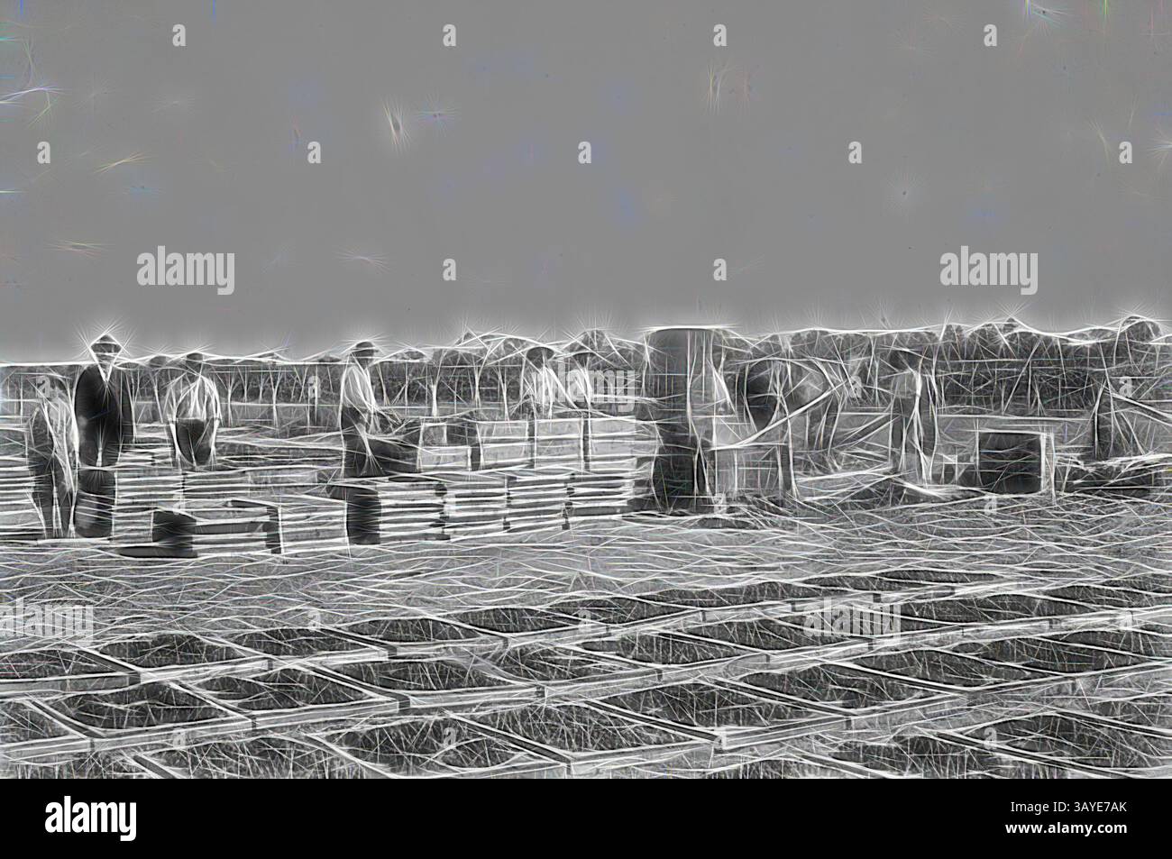 Arranging large stacks of materials hi-res stock photography and images ...