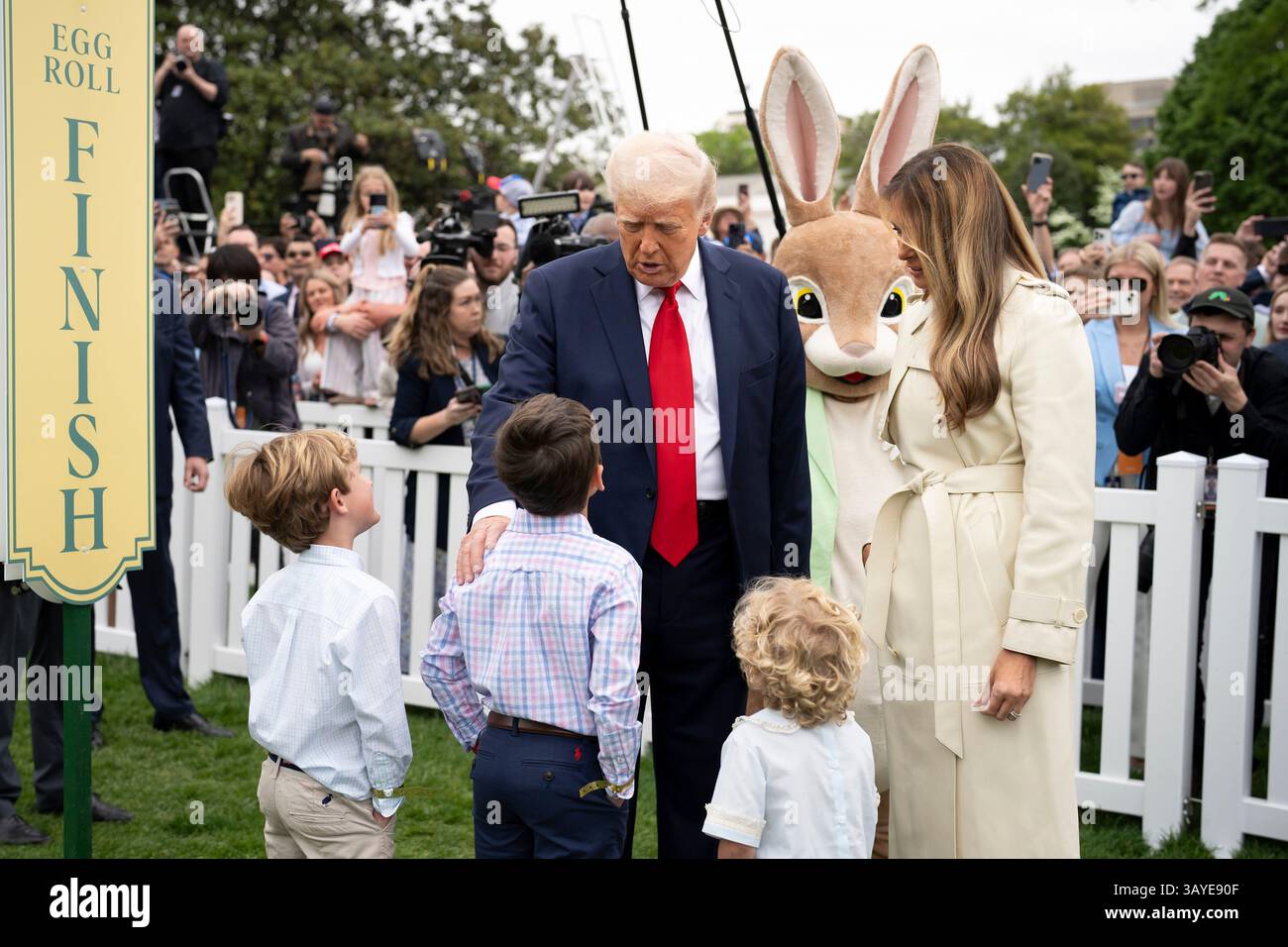 Washington, United States. 21st Apr, 2025. U.S President Donald Trump ...
