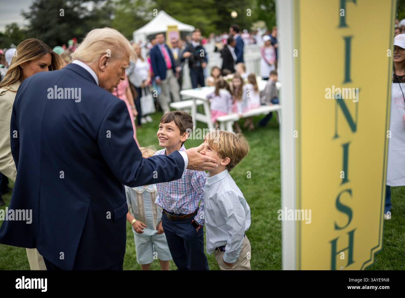 Washington, United States. 21st Apr, 2025. U.S President Donald Trump ...