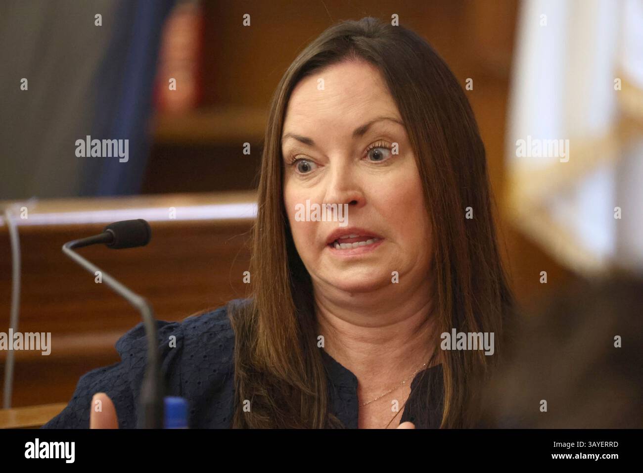 Kerry Roberts, who was with Karen Read when the body of Read's police ...