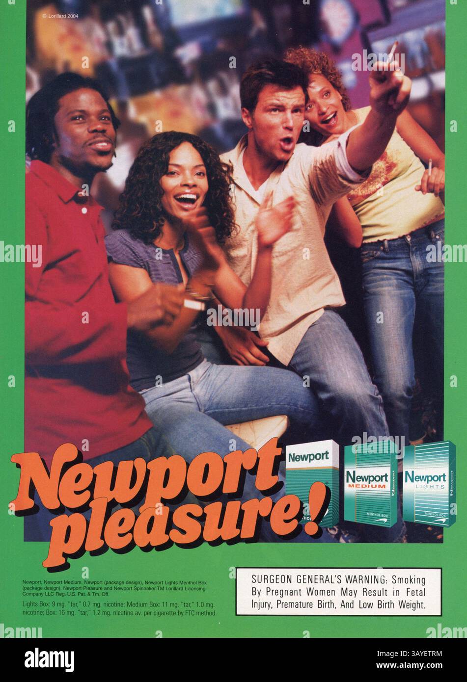 Vintage "Playboy" January 2004 50th Anniversary issue advert, USA Stock ...