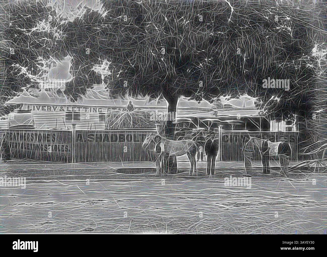 Rustic stable interior hi-res stock photography and images - Alamy