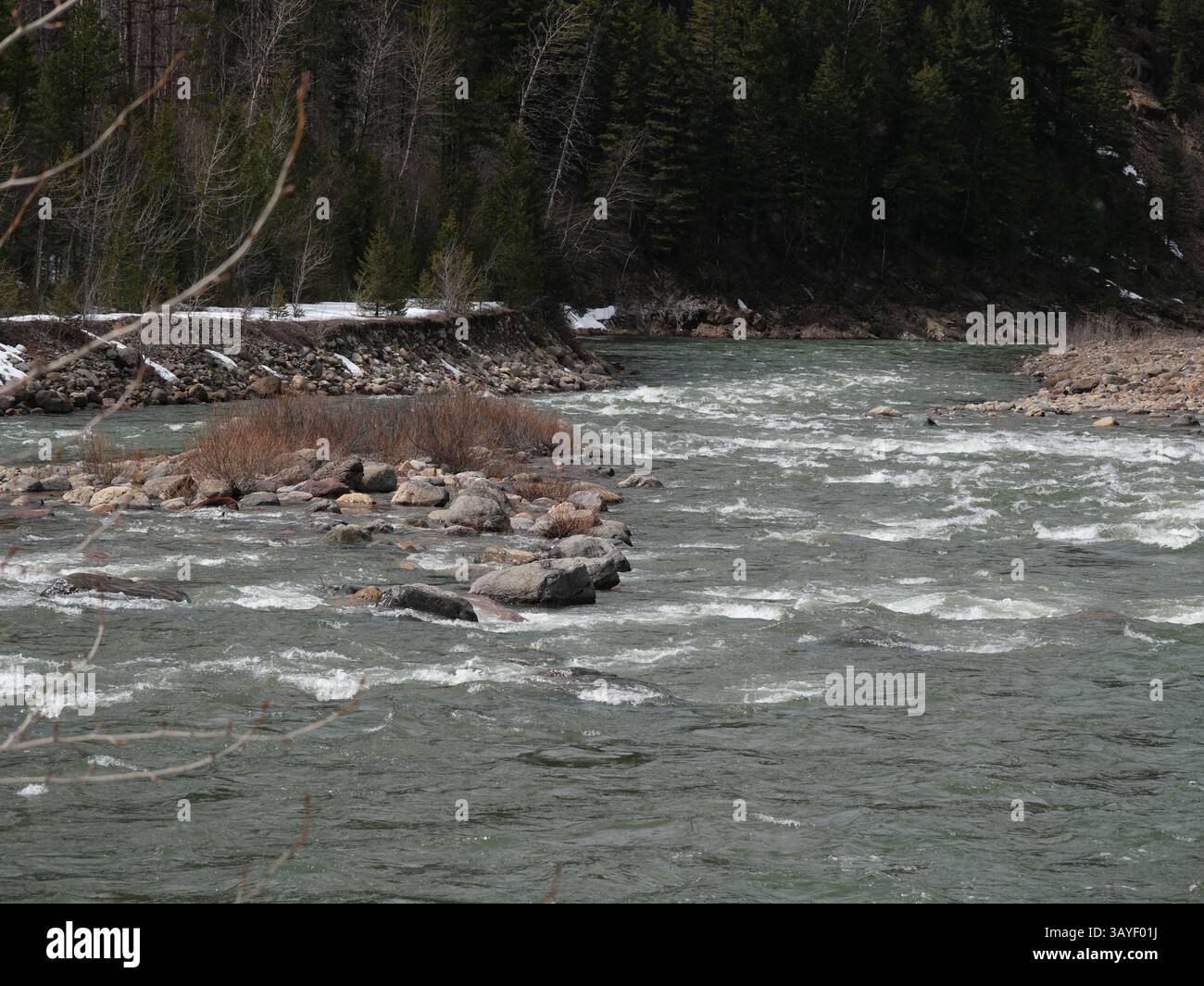 Scenic water flow through rocks hi-res stock photography and images - Alamy