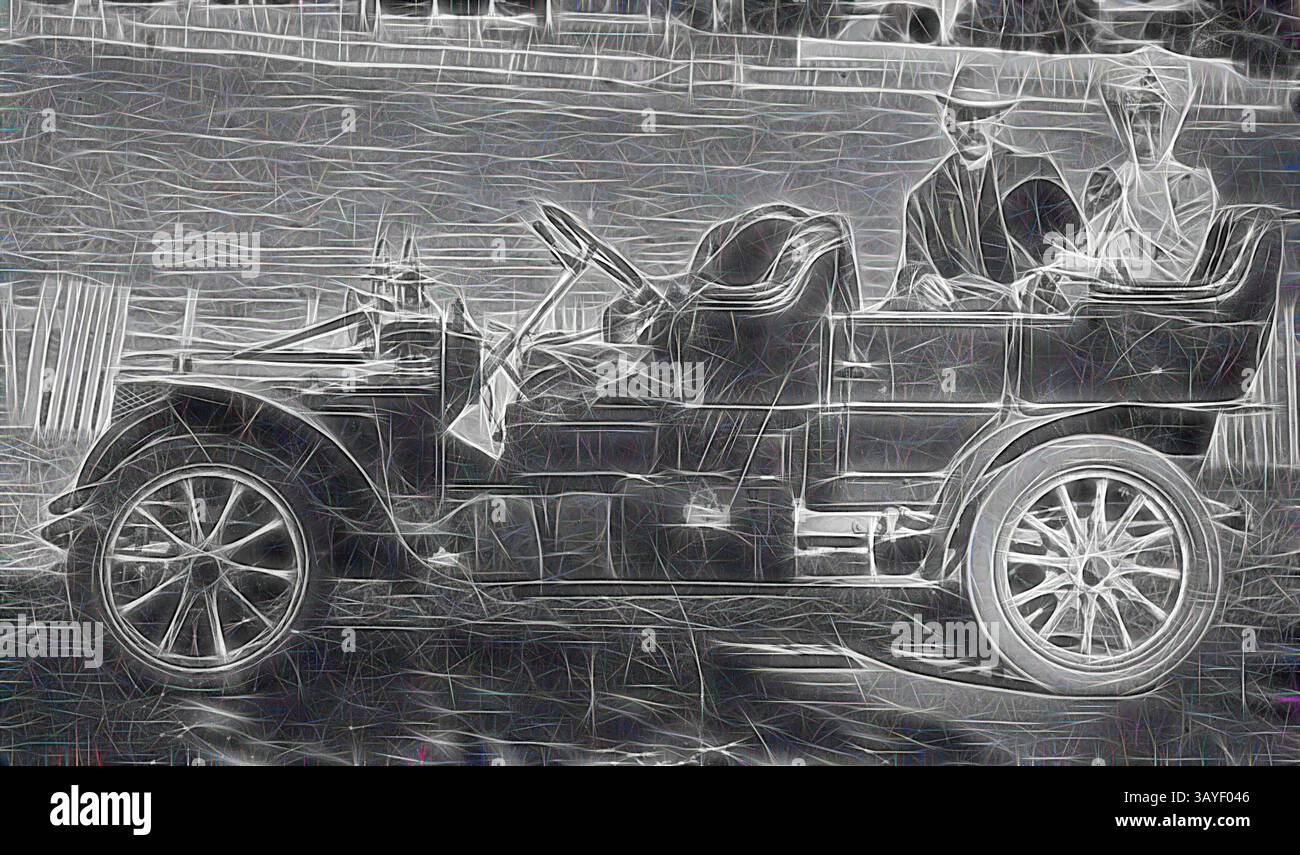 A vintage automobile showcases a classic design, featuring elegant ...