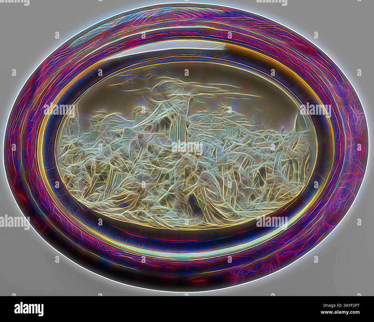 Abstract interpretation of tangled strands hi-res stock photography and ...