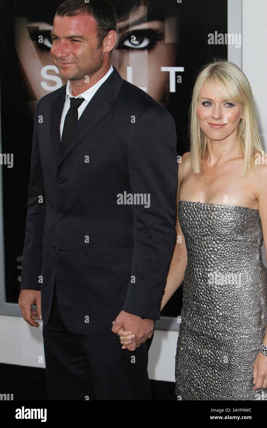 Jul 19, 2010 - Los Angeles, California, U.S. - Actors LIEV SCHREIBER ...