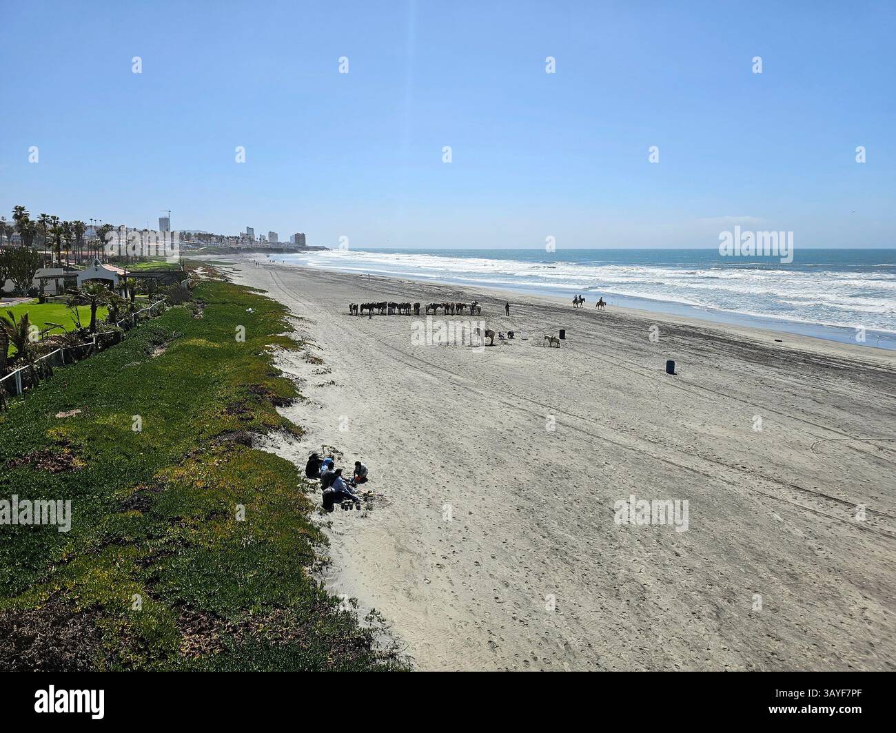Playas de Rosarito, Baja California, Mexico - Mar 15, 2025: Rosarito ...
