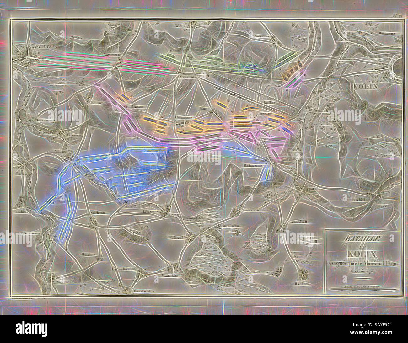 A detailed map showcasing intricate routes and pathways, highlighted in ...