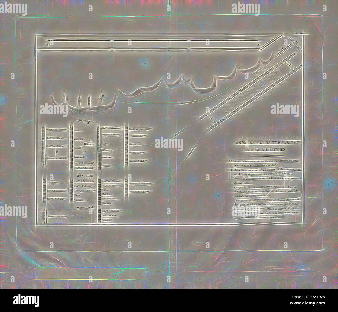 A detailed blueprint showcases architectural plans and specifications ...