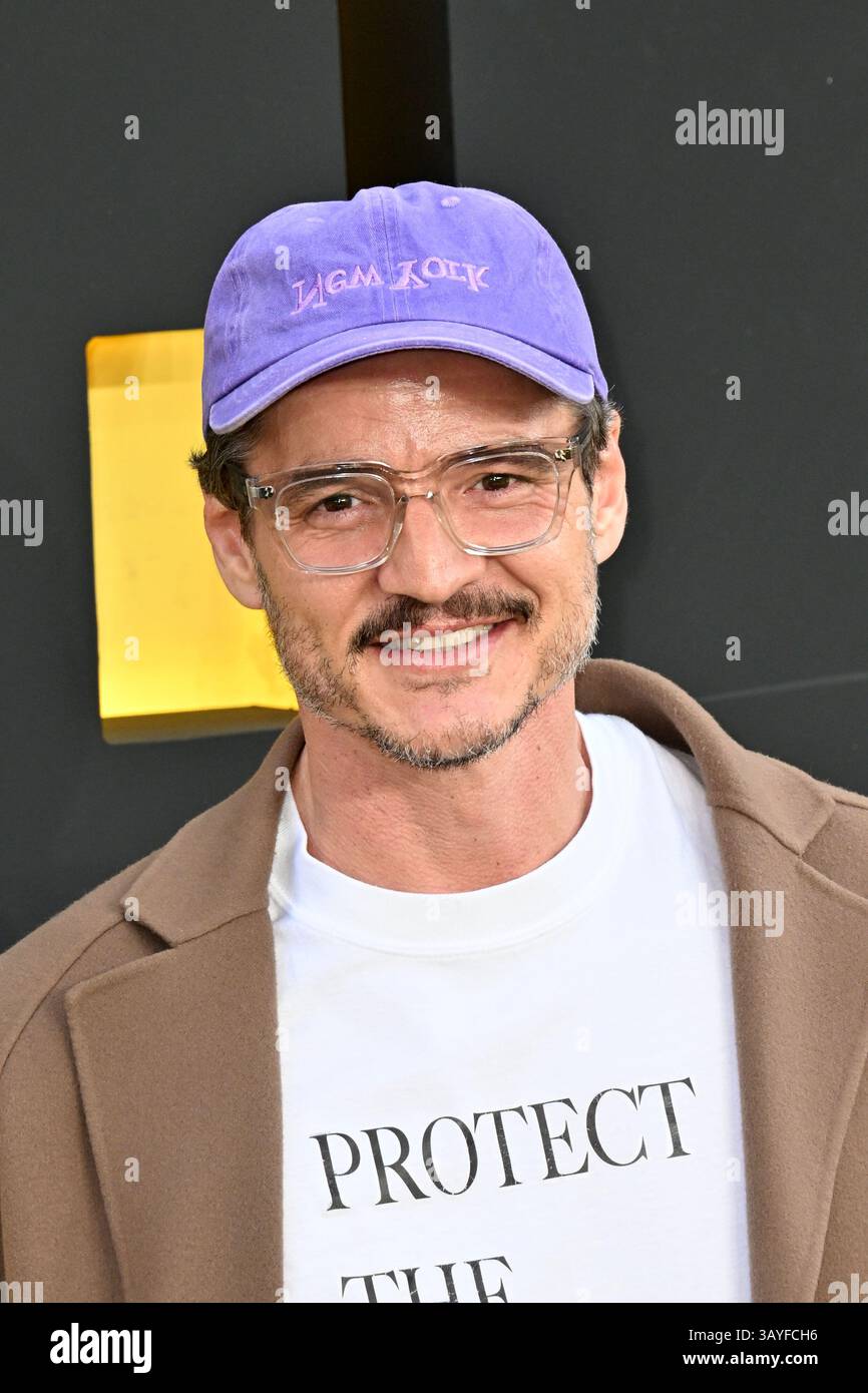 London, UK. 22nd Apr, 2025. Pedro Pascal at European Premiere of ...