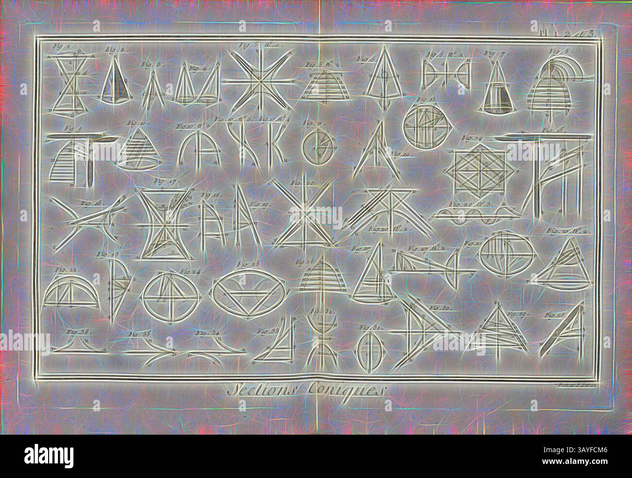 Layout features triangles hi-res stock photography and images - Alamy