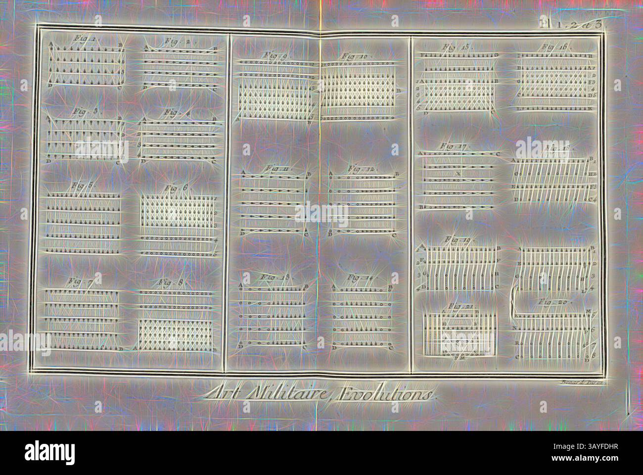 A detailed chart displaying various musical notations, arranged in a ...