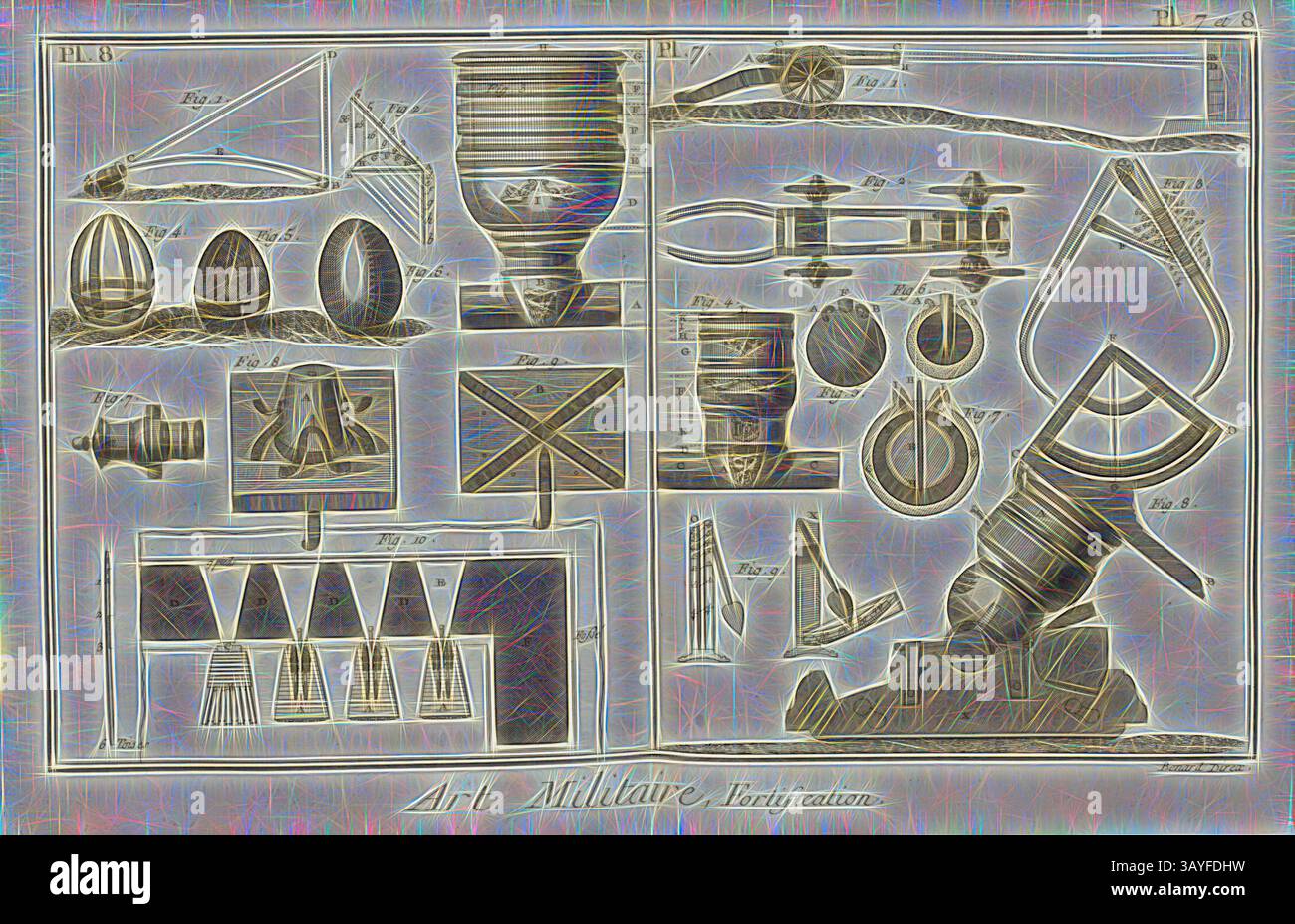 Featuring diagrams of artillery hi-res stock photography and images - Alamy