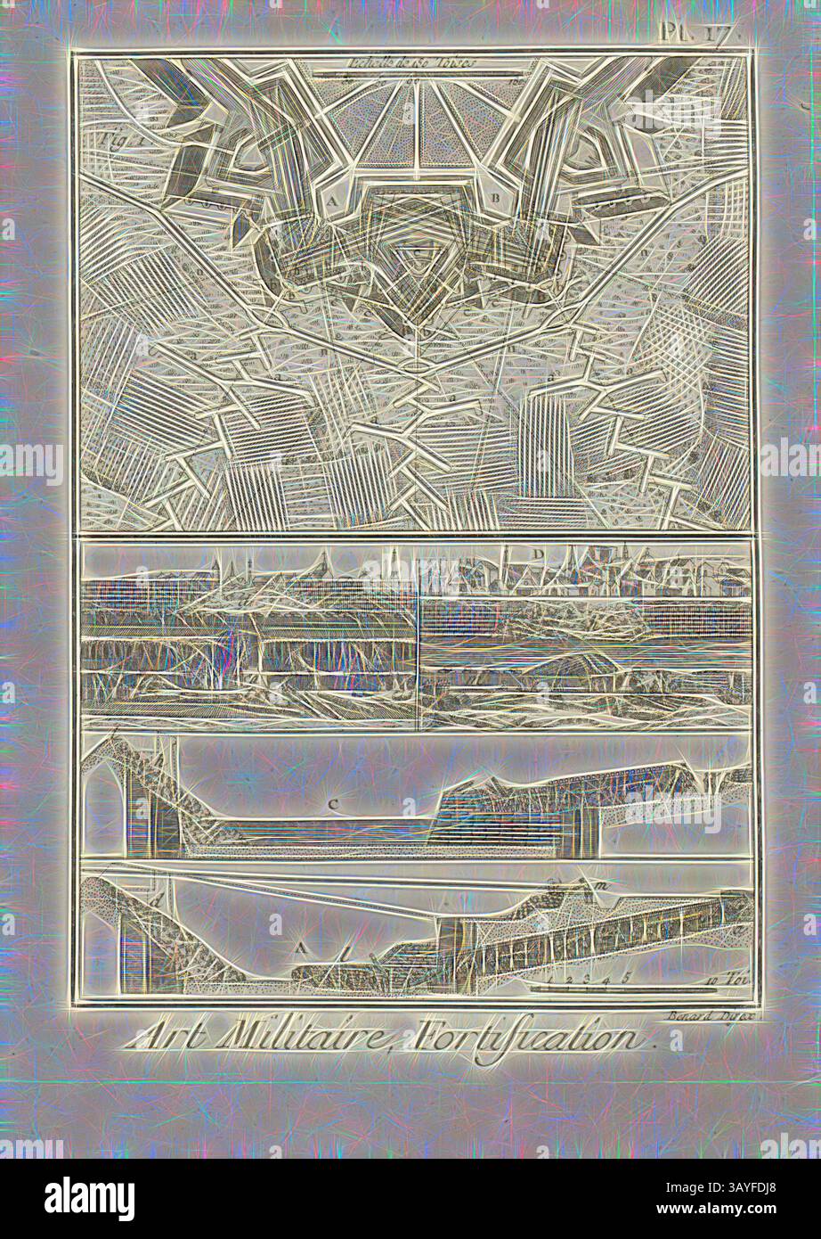 Strategic layouts of defensive structures hi-res stock photography and ...