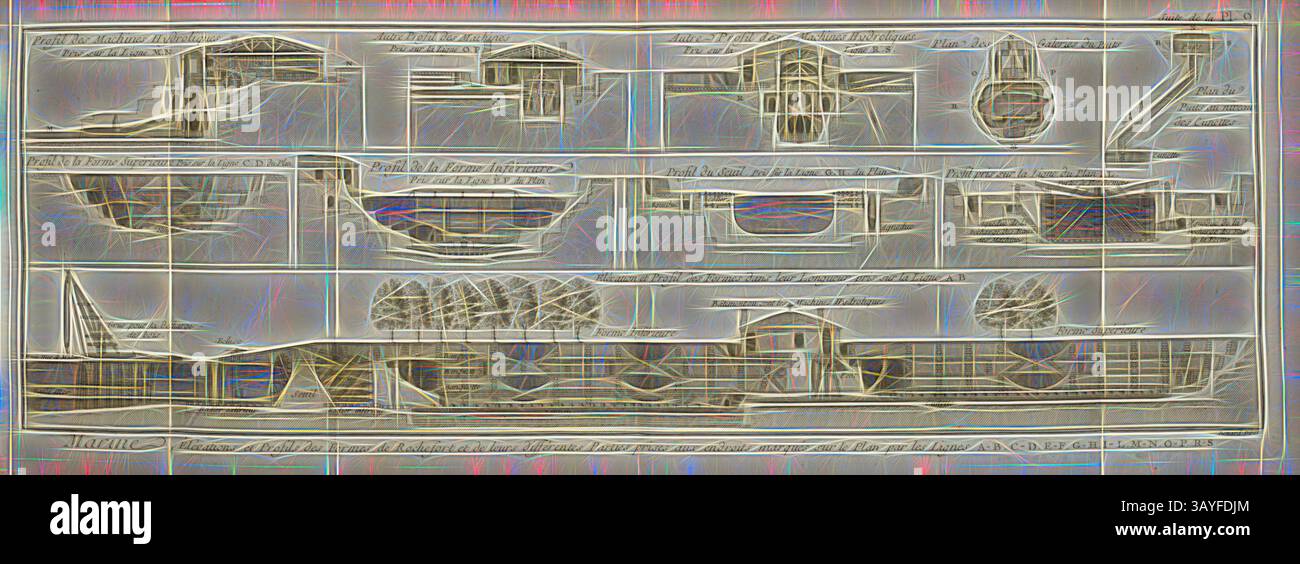 Sketches of various structures hi-res stock photography and images - Alamy