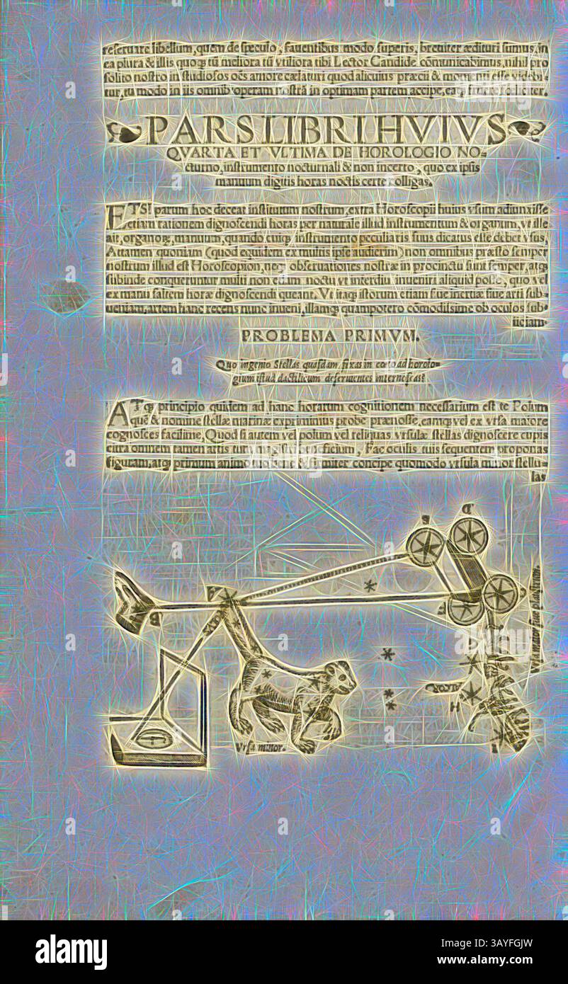 An intricate illustration featuring various geometric shapes ...