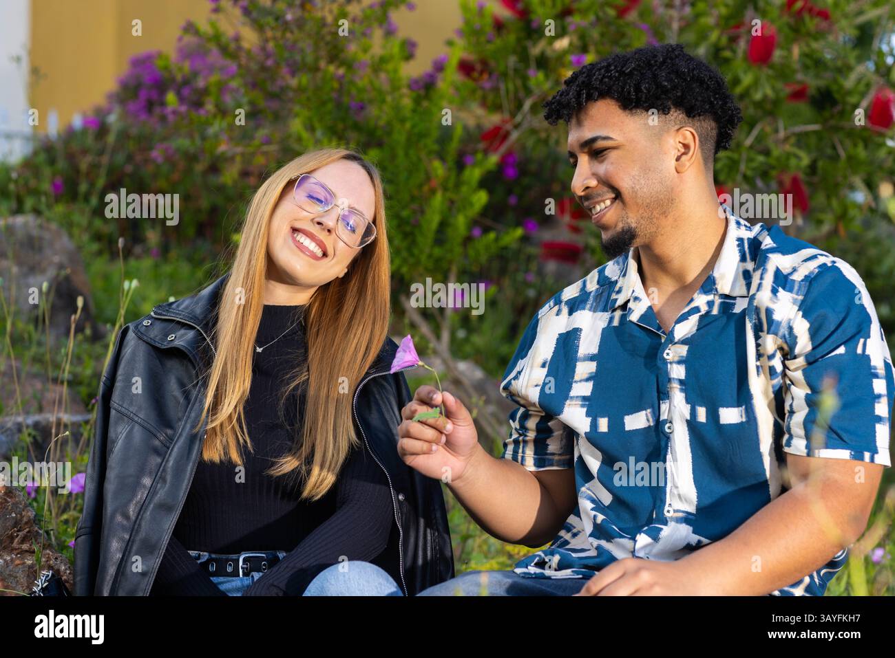 Joyful family moment in hi-res stock photography and images - Alamy