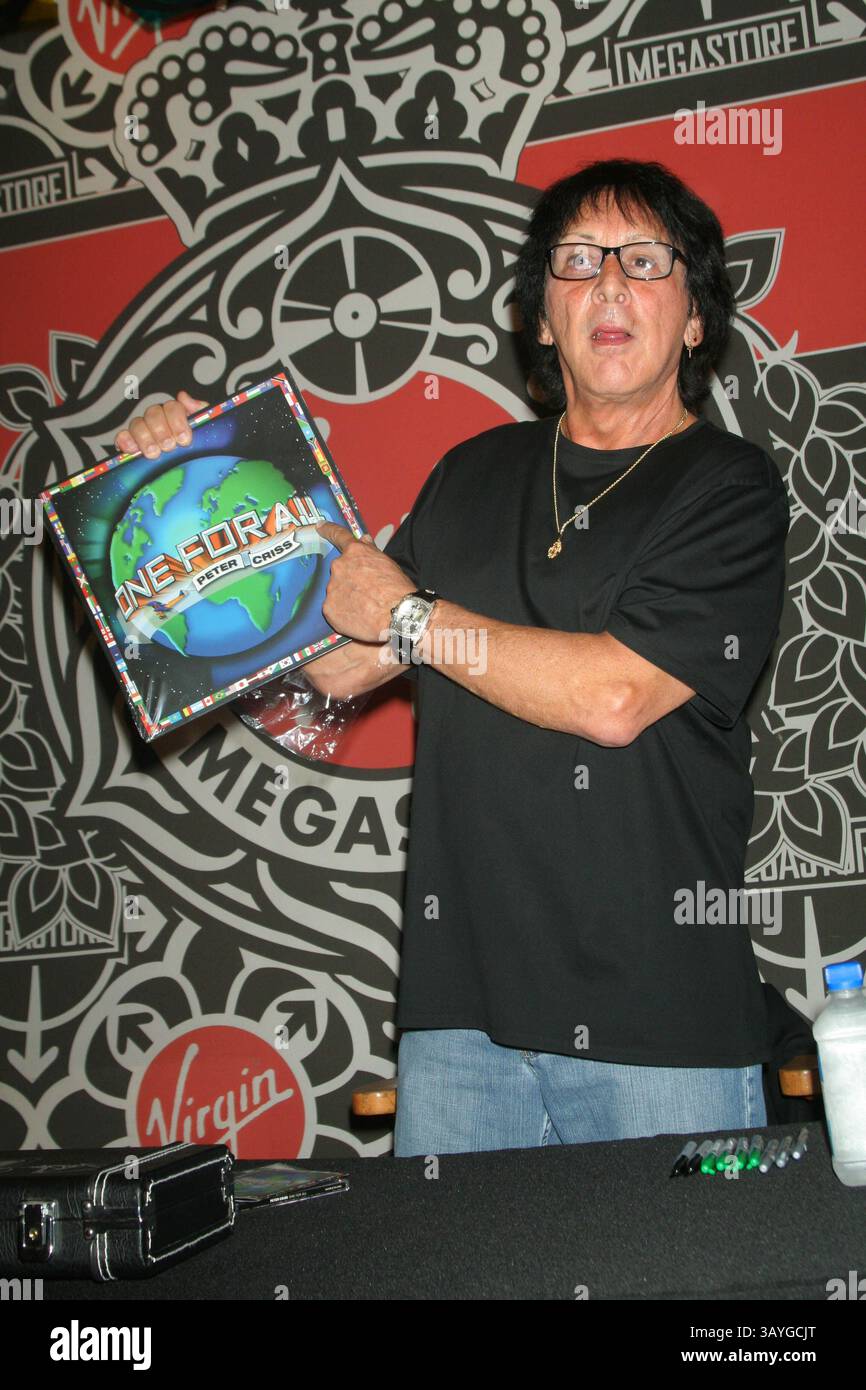 July 24, 2007 - New York, New York, U.S. - K53945ML.PETER CRISS OF KISS ...