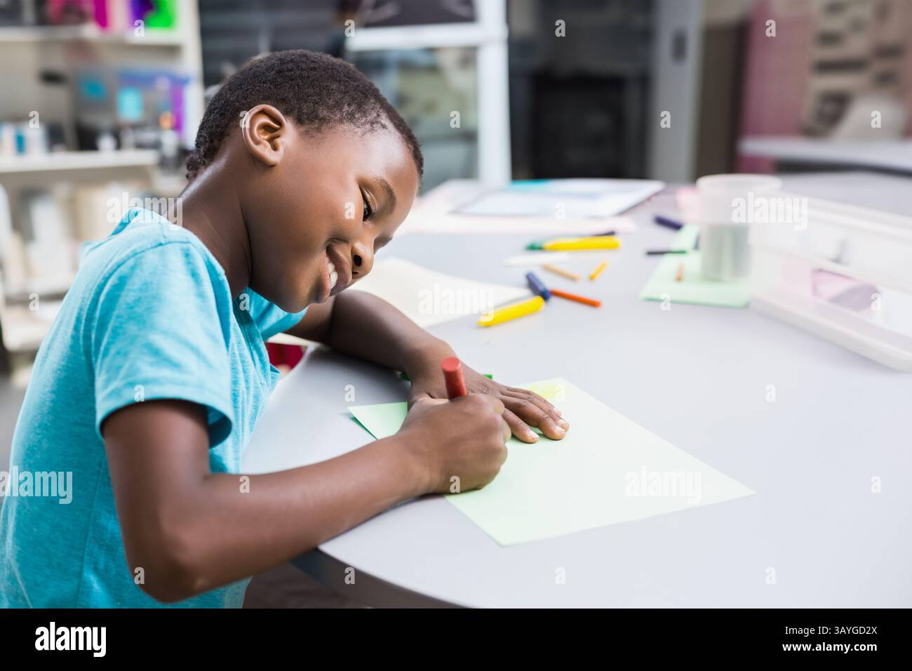 Child markers container hi-res stock photography and images - Alamy
