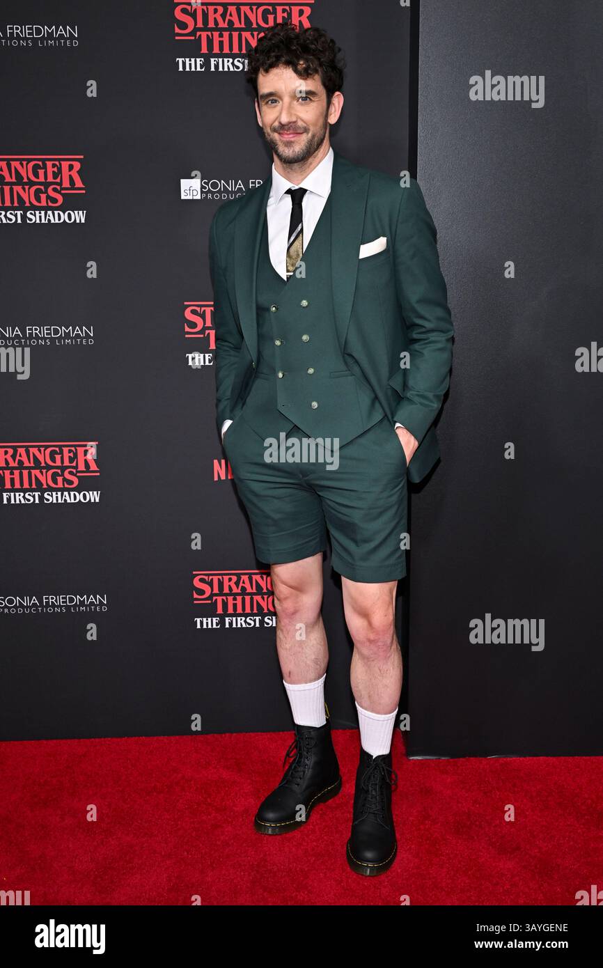 Michael Urie attends "Stranger Things: The First Shadow" Broadway ...