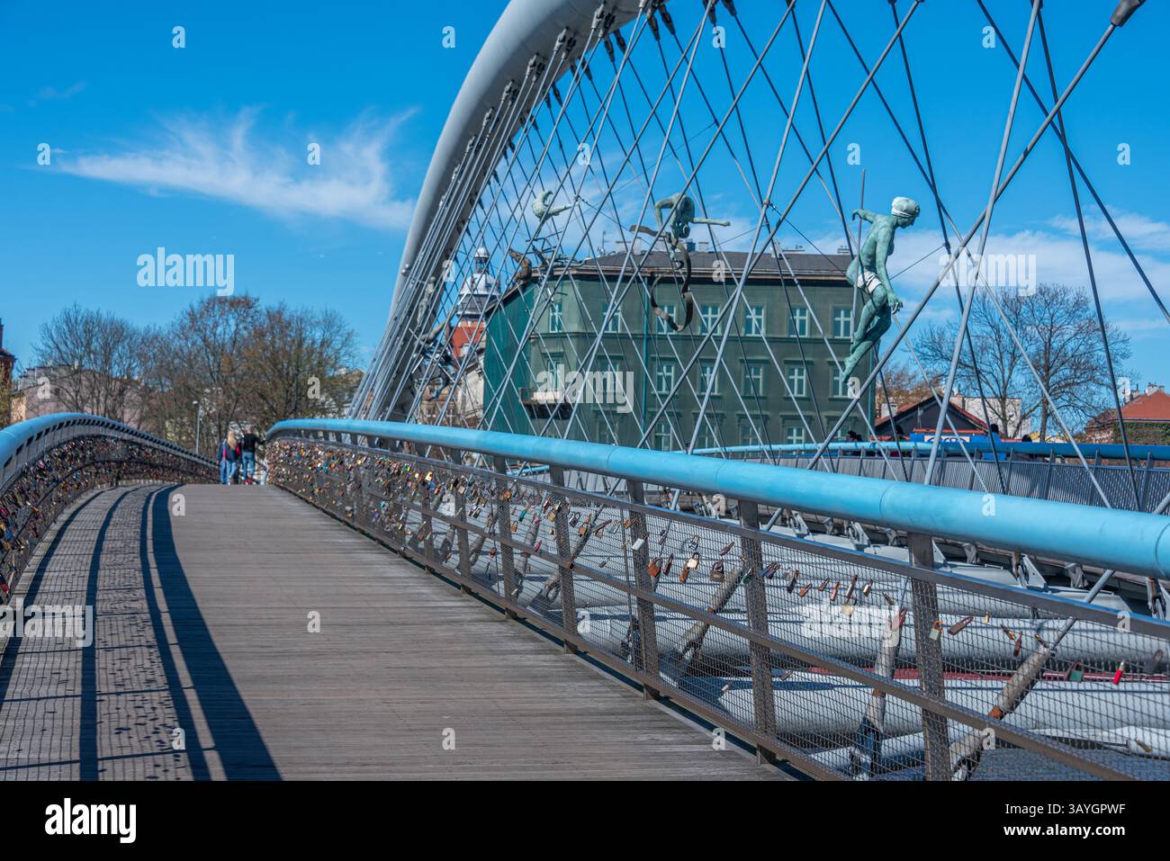 Father bernateks footbridge hi-res stock photography and images - Alamy